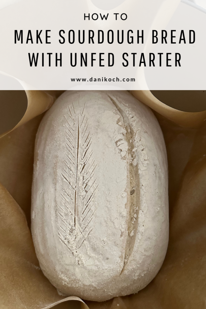 Lazy Sourdough Bread Recipe - Dani Koch